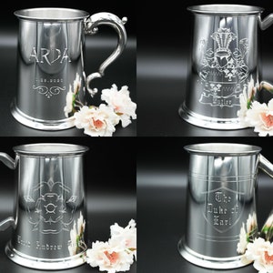 Retirement Gift Personalised Tankard Gift Custom Engraved Present for ...