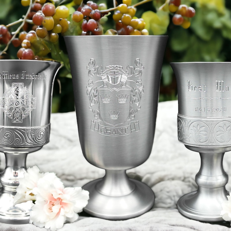 Pewter Goblet - Etsy