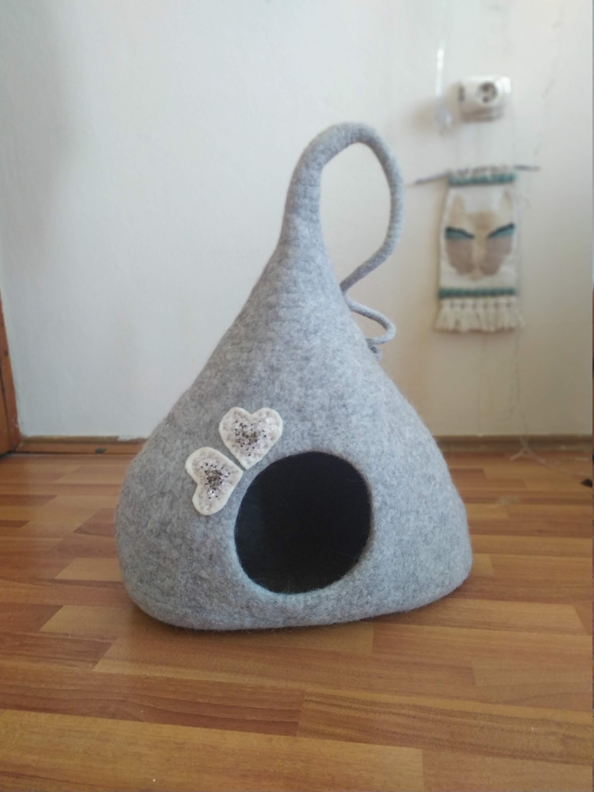 Cat Cave Desinger Cat Cave Cat Cave Grey Personslized Cat | Etsy