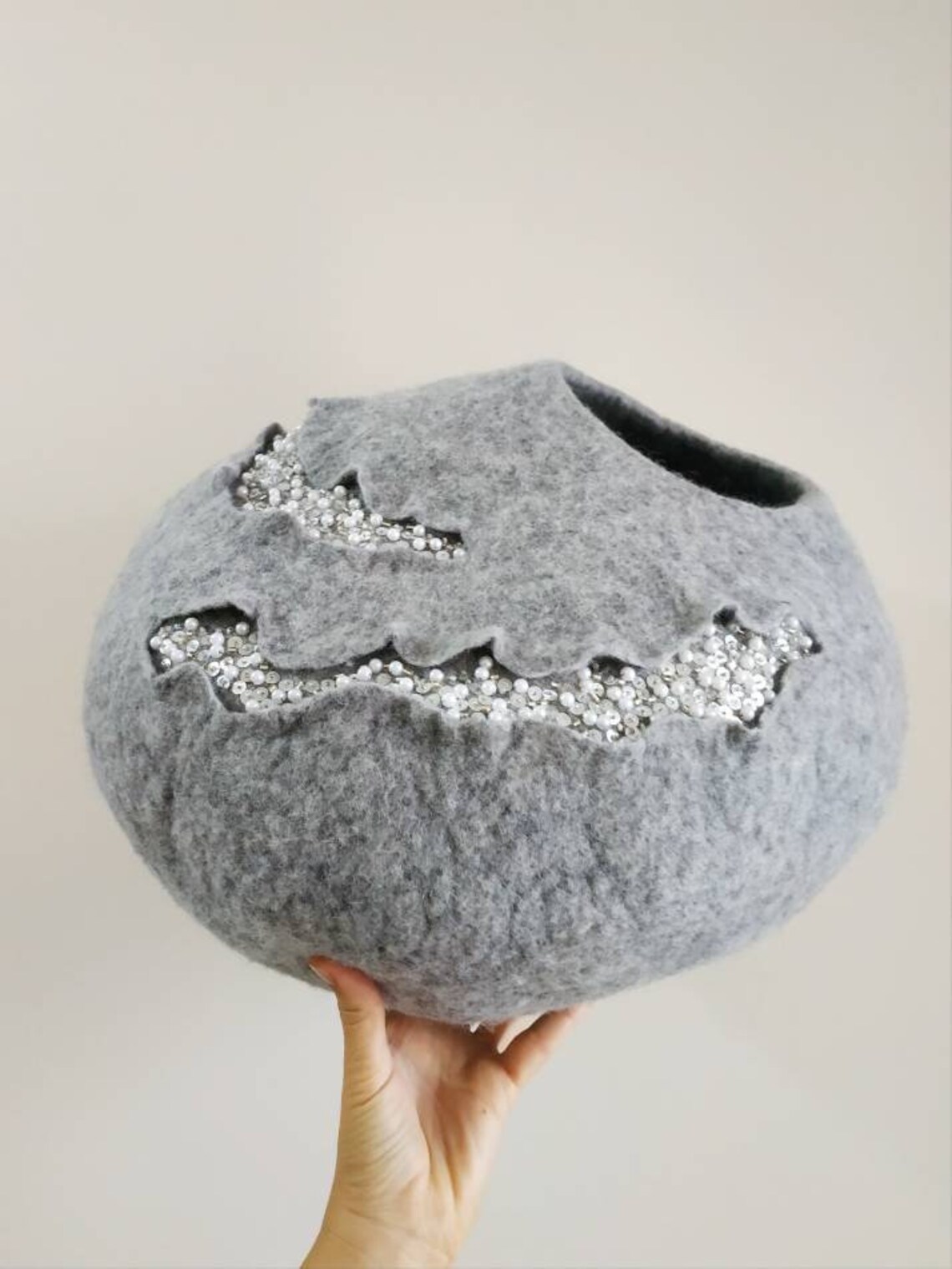 Cat Furniture, Cat Cave, Desinger Cat Cave, Cat Cave Gray, Personslized ...