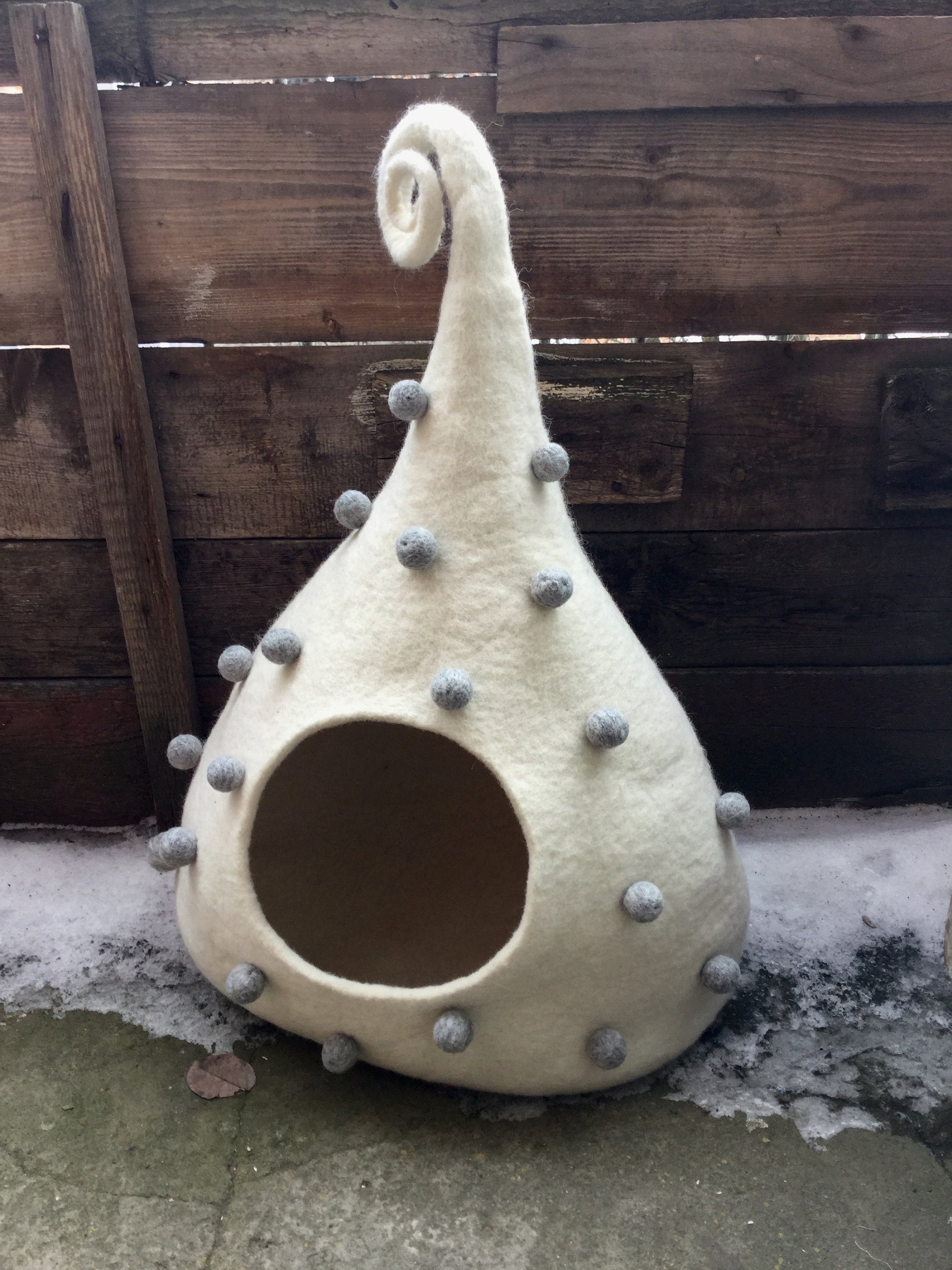 Large cat cave desinger cat cave cat cave white | Etsy