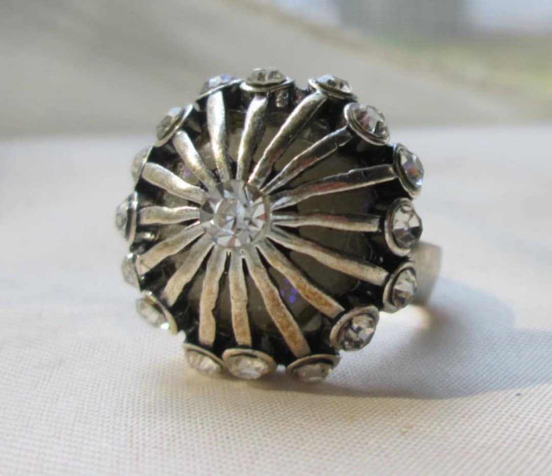 Glowing SEA URCHIN Ring III - Etsy