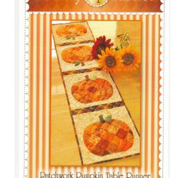 Pumpkin Table Runner Pattern - Etsy