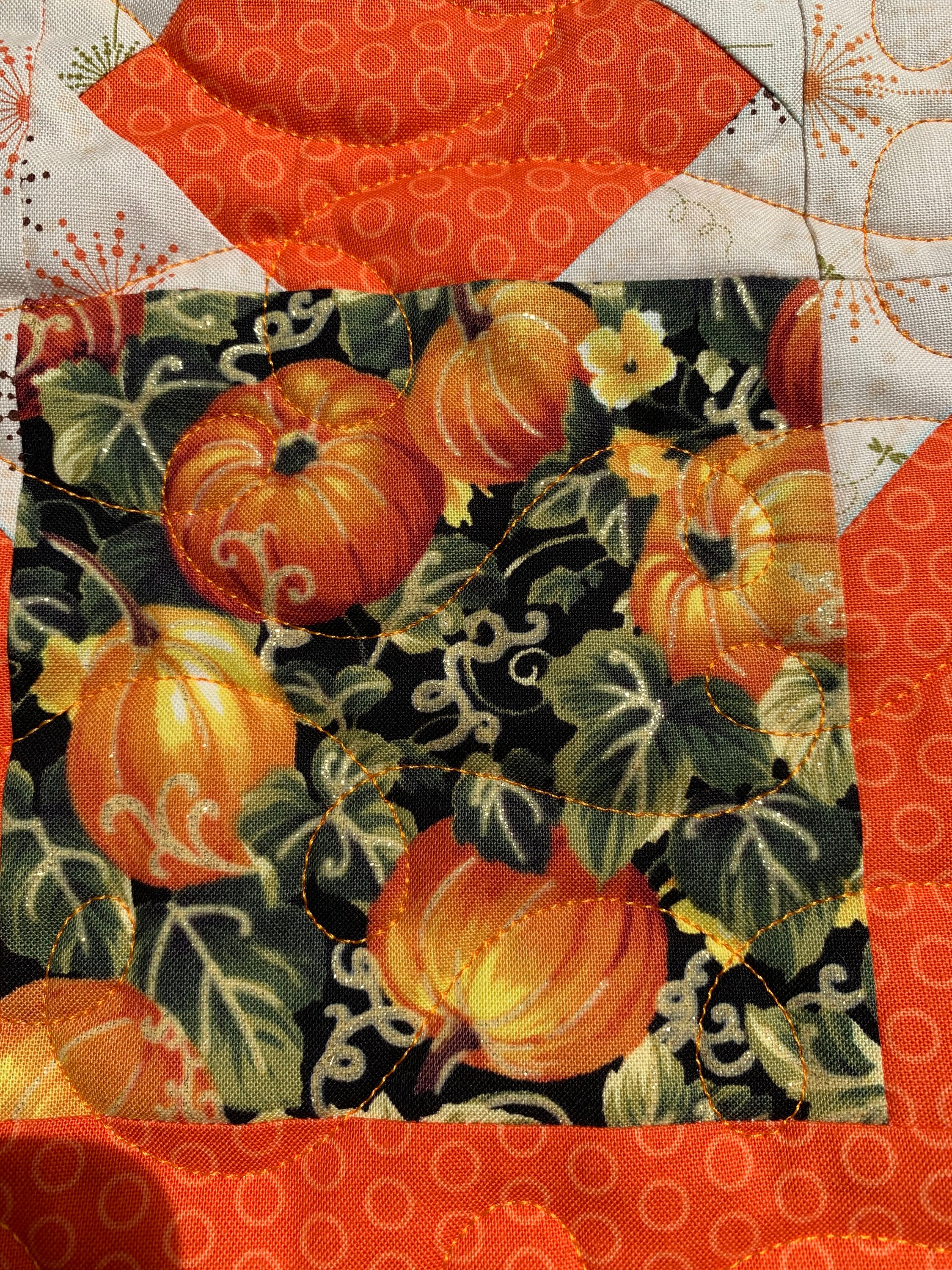 Quilted Thanksgiving/fall Table Runner - Etsy