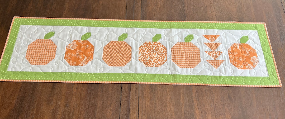 Quilted Fall/thanksgiving Table Runner - Etsy