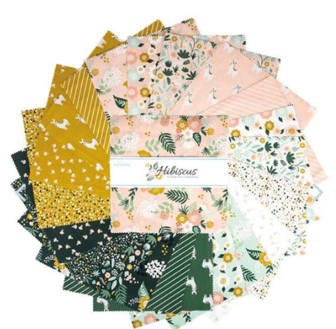 Hibiscus 10 Stacker by Simple Simon and Company - Etsy