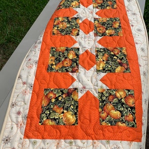 Quilted Thanksgiving/fall Table Runner - Etsy