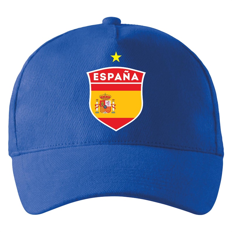 Spain National Team Dad Hat: Spanish Flag Shield, Euro Championship Cap ...