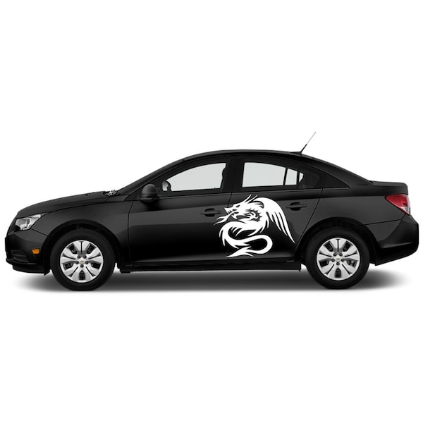 Dragon Car Decal - Etsy
