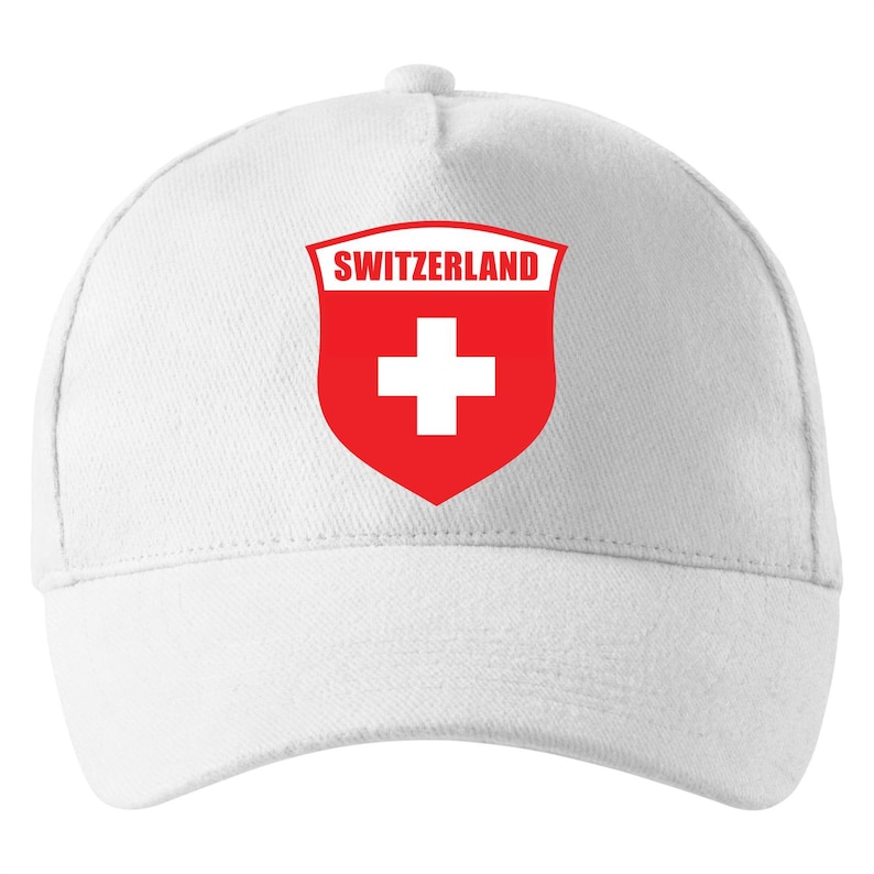 Swiss Flag Shield Dad Hat: Switzerland National Team Football Cap - Etsy
