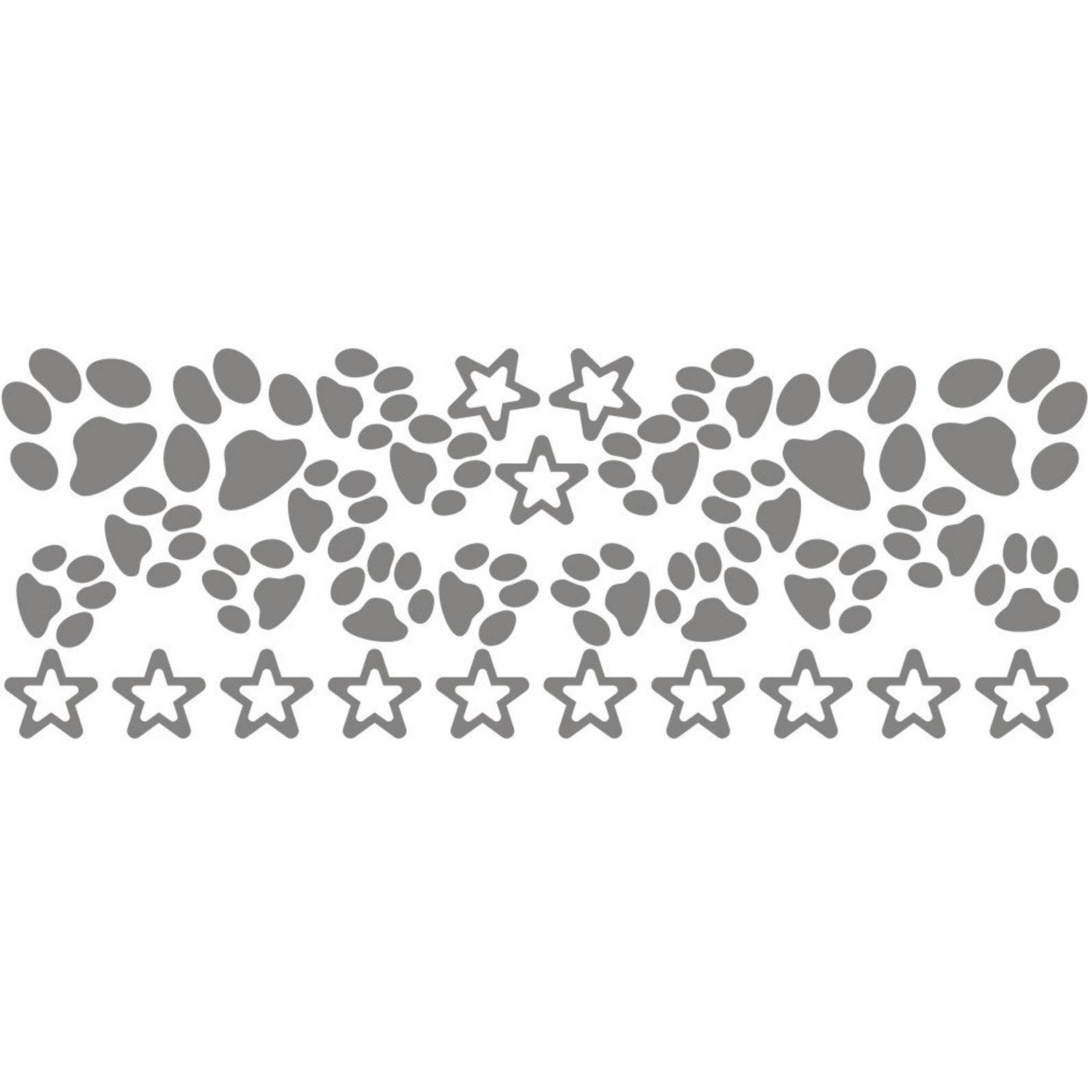 Paw Print Stickers Cat Paws Car Decals Stickers Dog Paw - Etsy