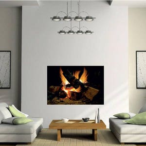 Burning Fire Wall Decal, Hot Fire Flames Vinyl Sticker for Large or ...