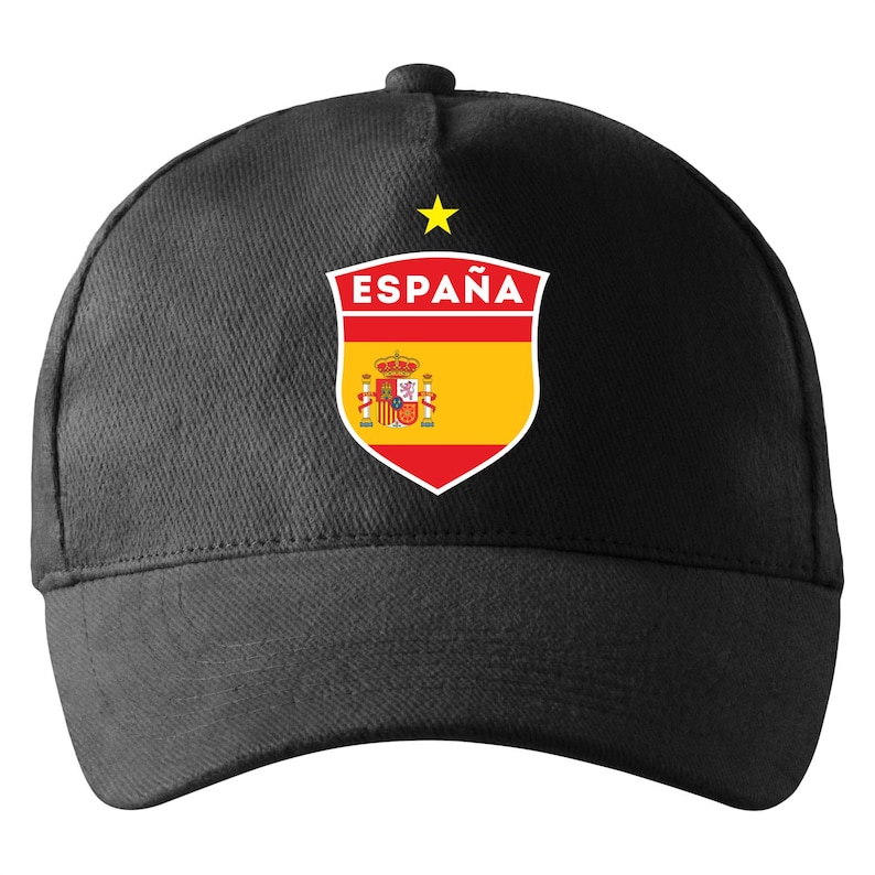 Spain National Team Dad Hat: Spanish Flag Shield, Euro Championship Cap ...