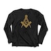 Men's Masonic Symbols Square and Compass Vest, Freemason Logo Crew Neck ...
