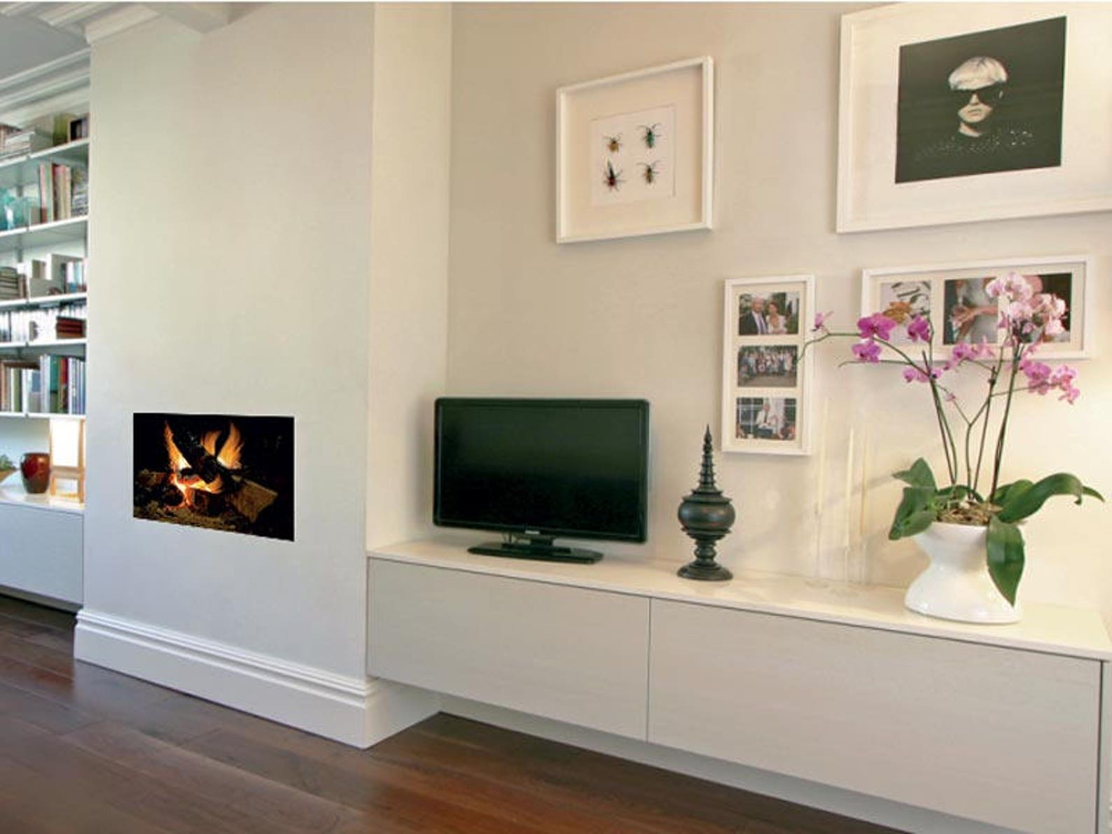 Burning Fire Wall Decal, Hot Fire Flames Vinyl Sticker for Large or ...