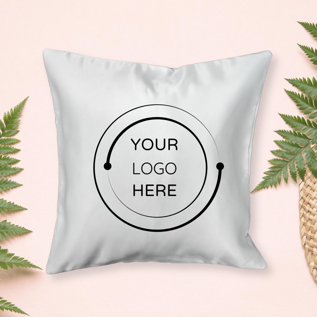 Personalized Logo Pillow, Custom Logo Pillow, Personalized Pillow, Logo ...