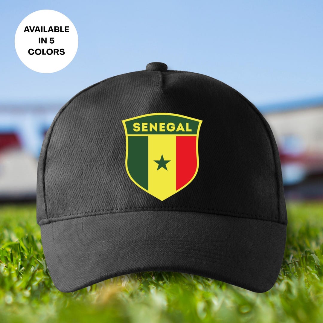 Senegal Soccer Dad Cap: National Flag Unisex Hat - Etsy