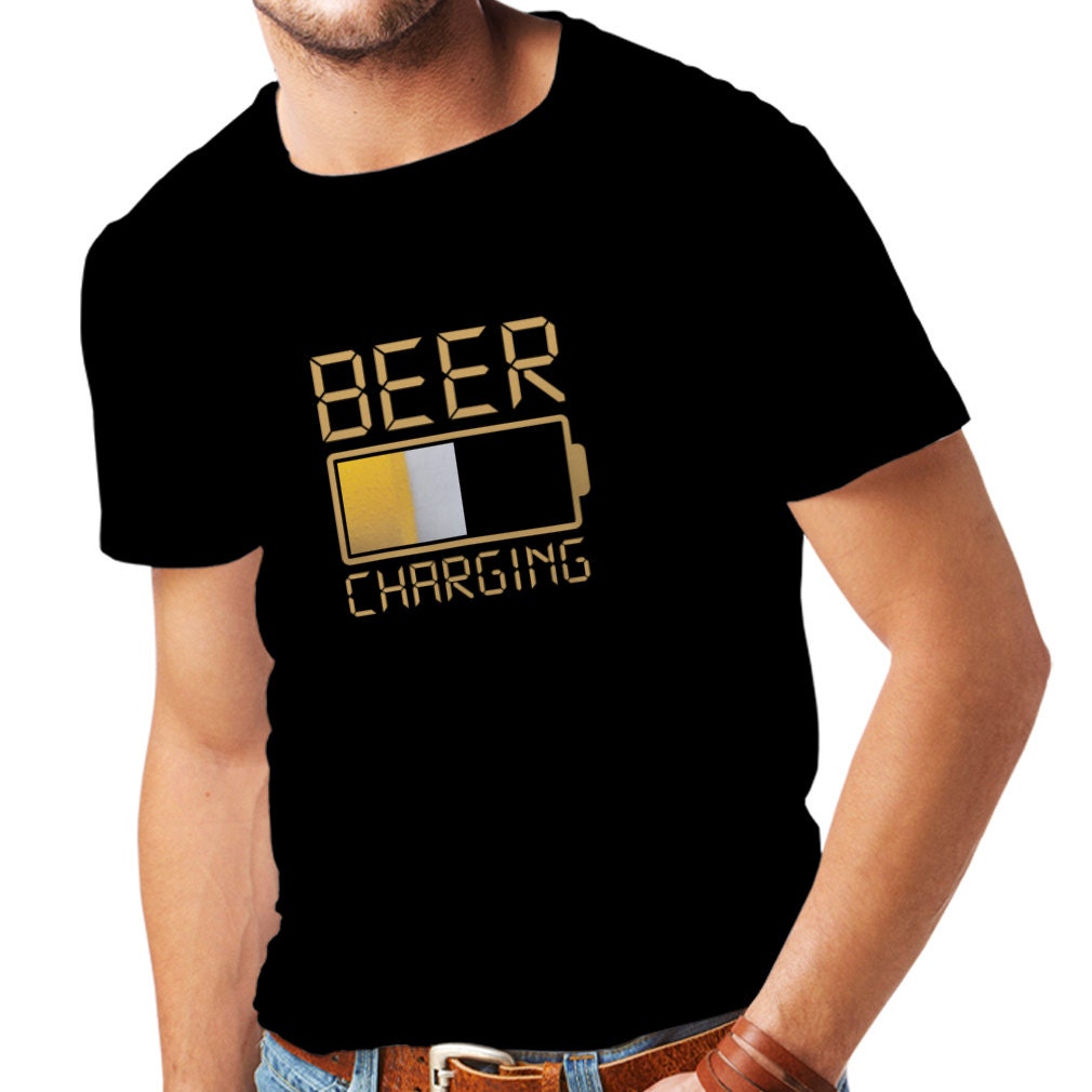 Beer Shirt Drinking Shirt Beer Print Mens T-shirt Drinking - Etsy