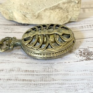 Gothic steampunk bronze metal pocket watch old style watch | Etsy