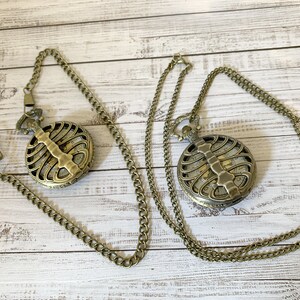 Gothic steampunk bronze metal pocket watch old style watch | Etsy