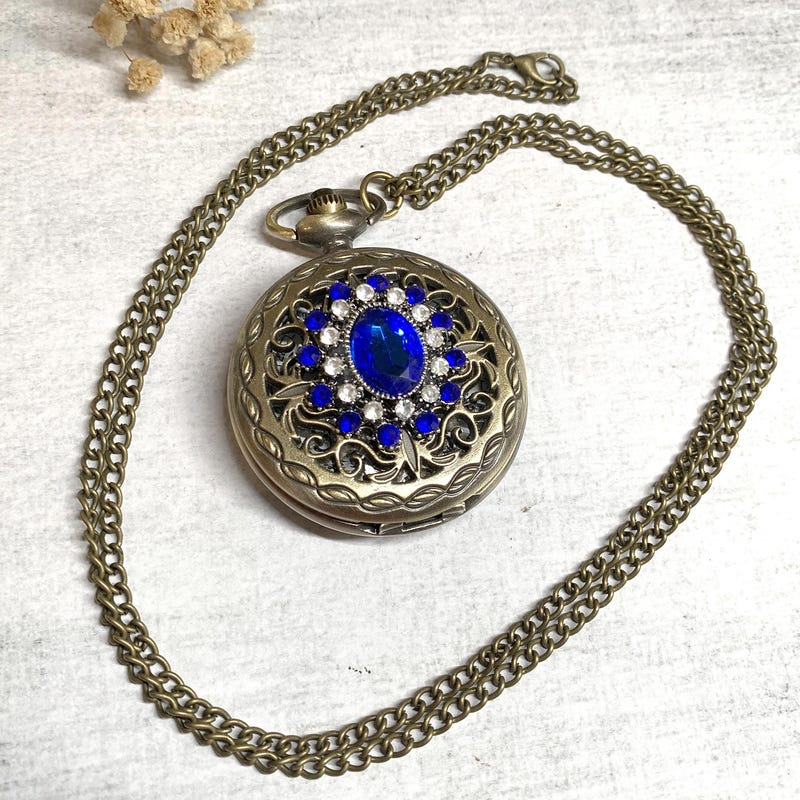 Taschenuhr chatelaine - Etsy.de