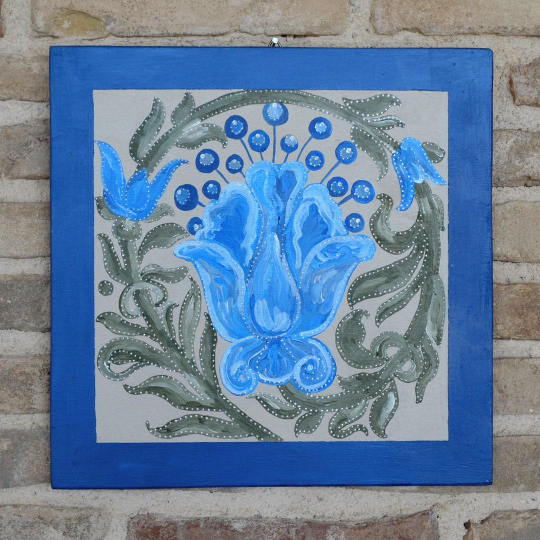 Hand Painted Decorative Board - Etsy