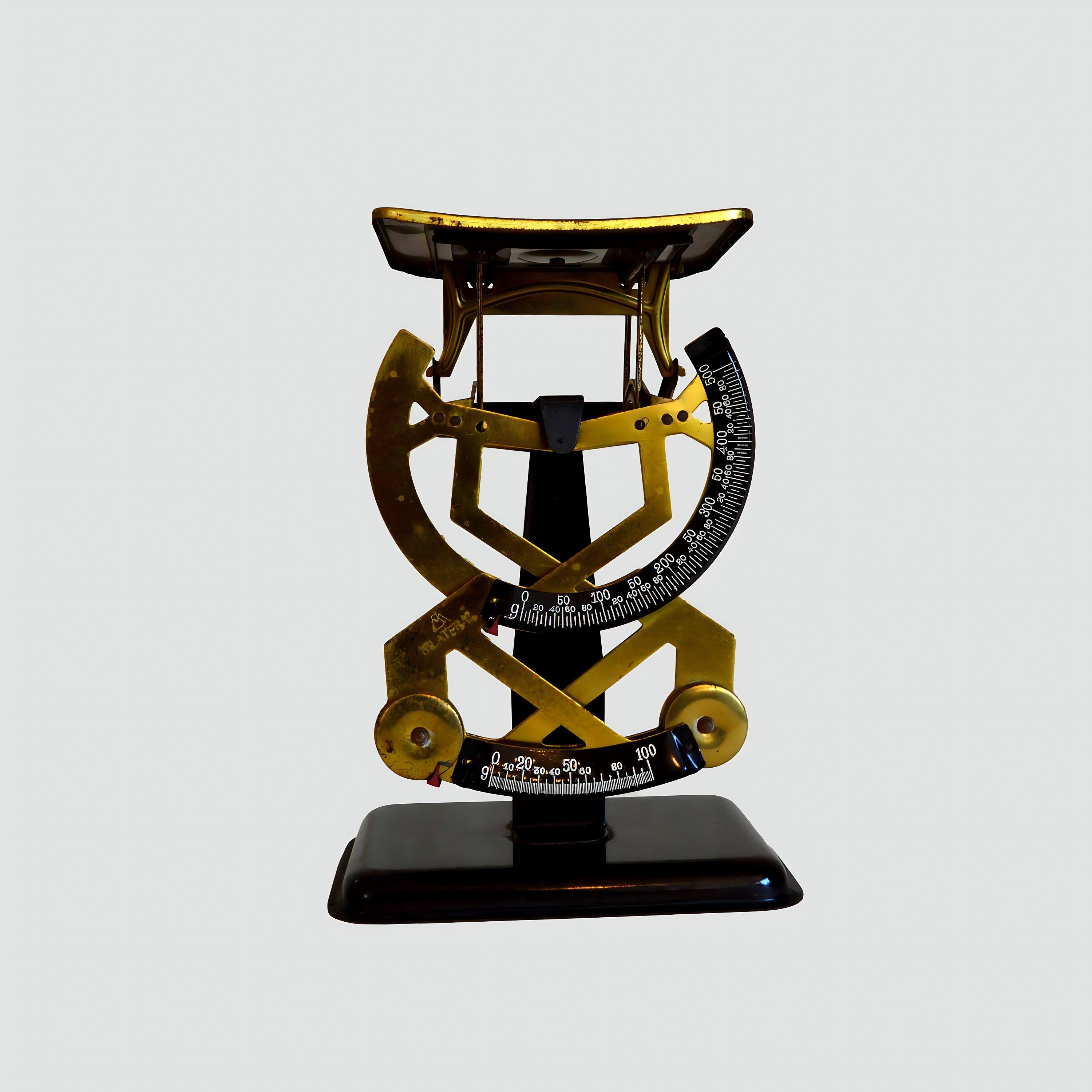 Antique Bilateral Letter Scale - Etsy