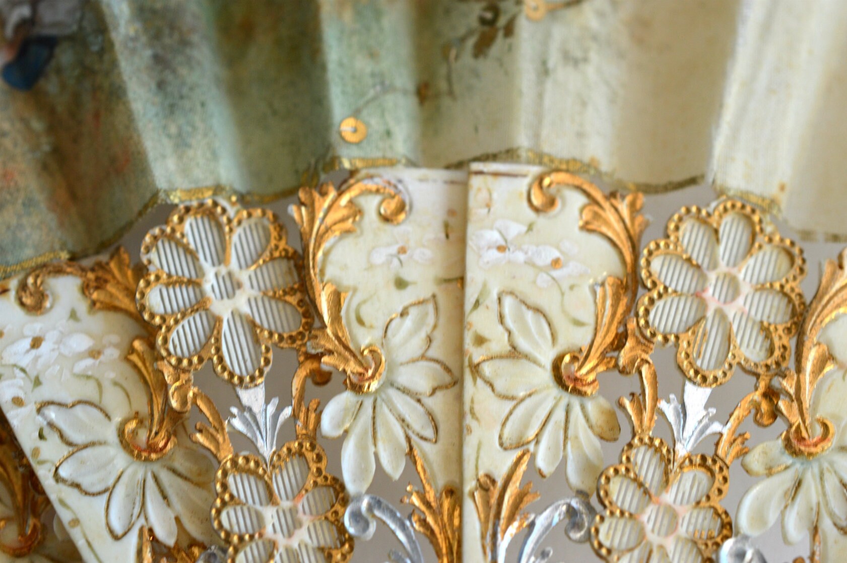 19th C Hand Painted French Fan - Etsy