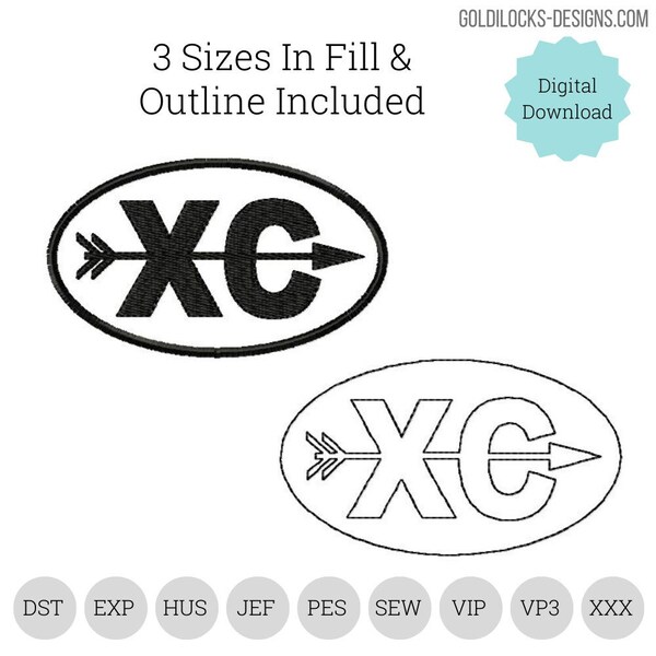 Cross Country Logo - Etsy