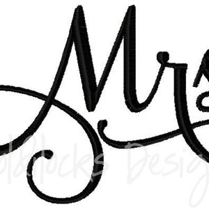 Mr and Mrs Words 4 Sizes Included Sized for Towels Robes | Etsy