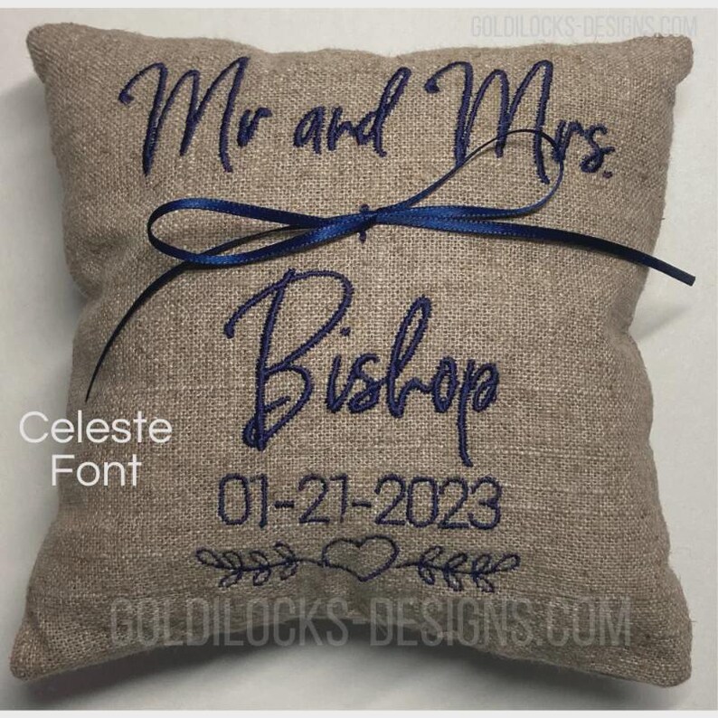 Celeste Script Handwriting Machine Embroidery Font Embroidery Font in 2 ...