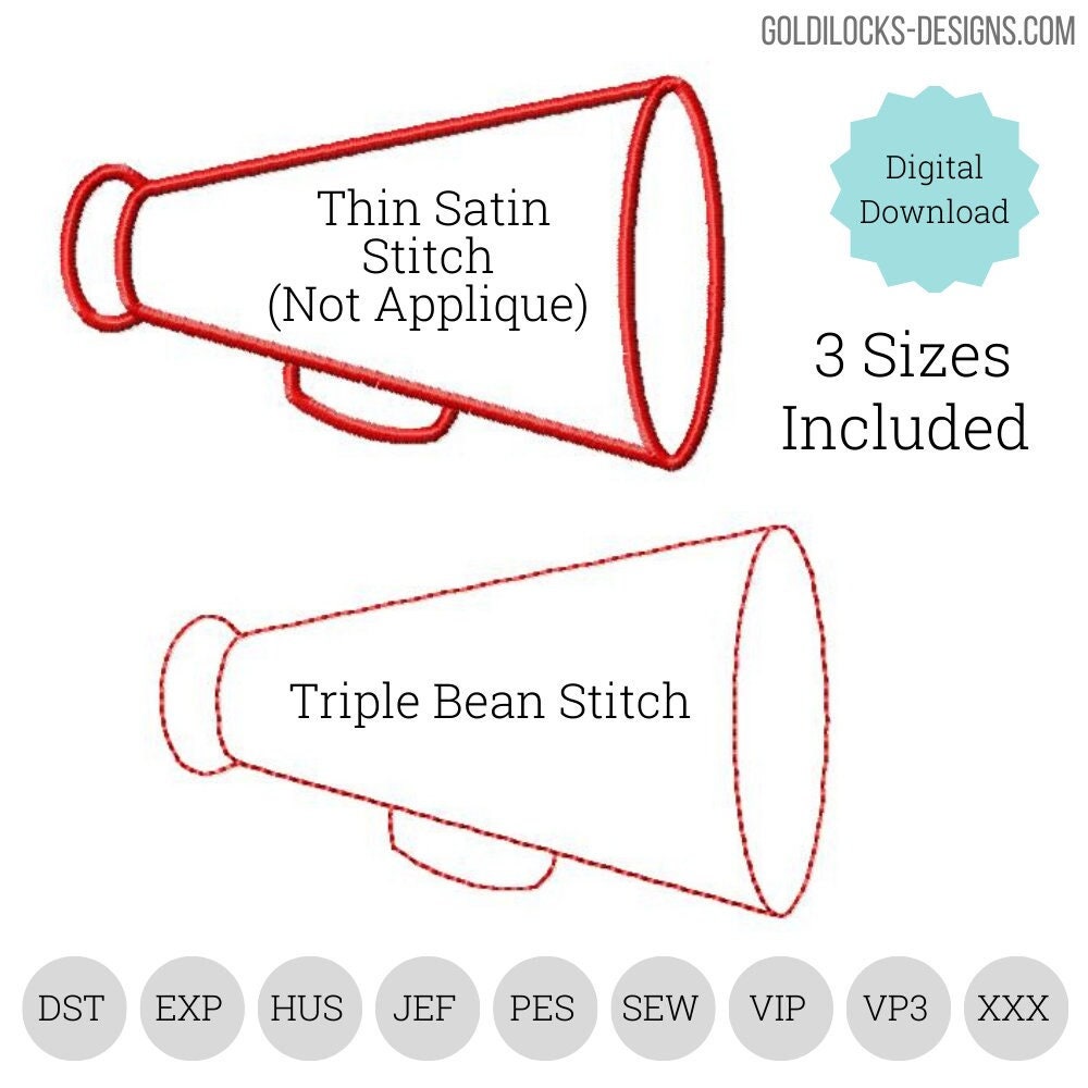 Megaphone Outline Template