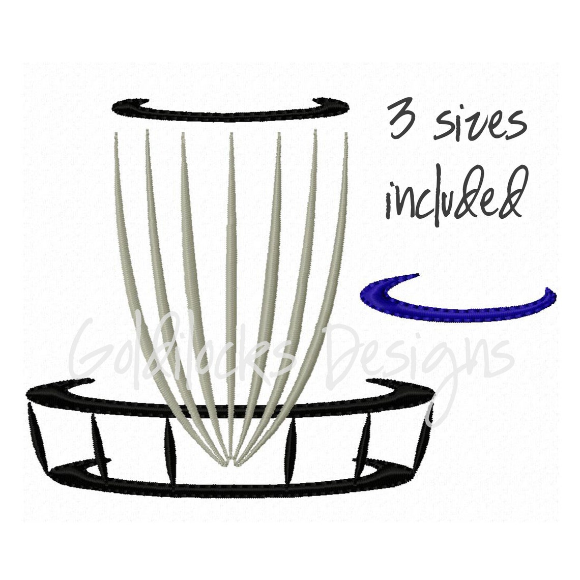 Disc Frisbee Golf Net Embroidery Design in 3 Sizes Embroidery - Etsy