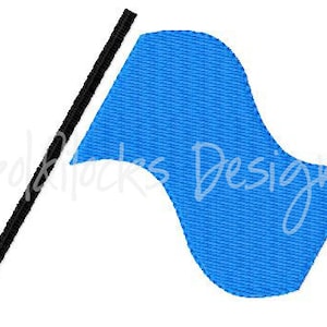 Color Guard Single Flag Embroidery Design 3 Sizes Included - Etsy