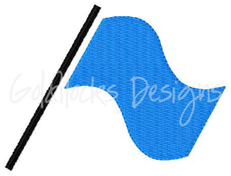 Color Guard Single Flag Embroidery Design 3 Sizes Included - Etsy