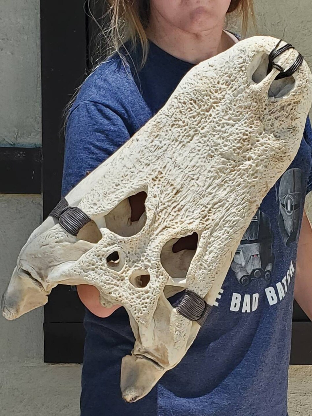 Alligator Skull Shield - Etsy