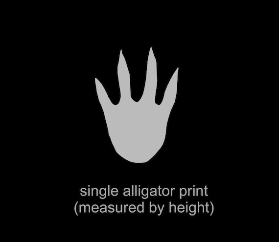 Alligator Footprint