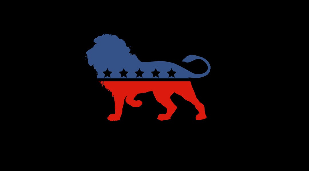 Patriot Political Party Lion Logo in Your Choice of Size and Color ...