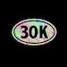 50K Glittery Vinyl Euro Decal for You or That Dedicated Runner in Your ...