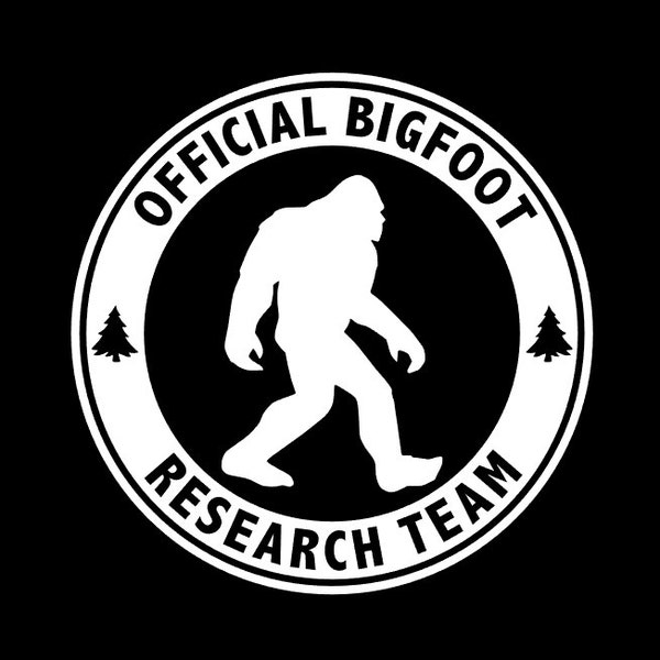 Bigfoot Research Team Decal - Etsy