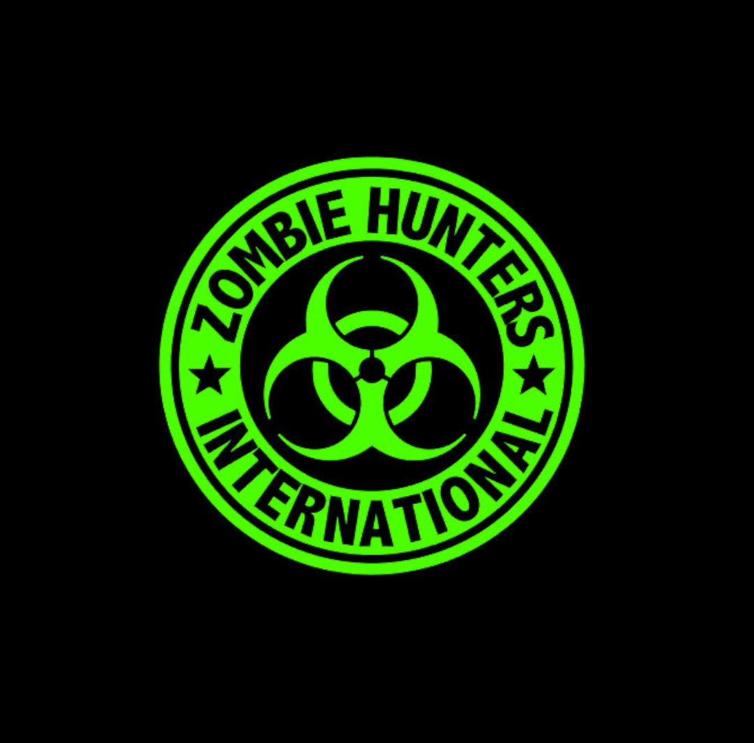 Zombie Hunters International Emblem Custom Cut Vinyl Decal for Your Car ...