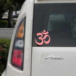 Om Yoga Symbol Vinyl Decal for Cars, Windows, Almost Any Smooth Surface ...