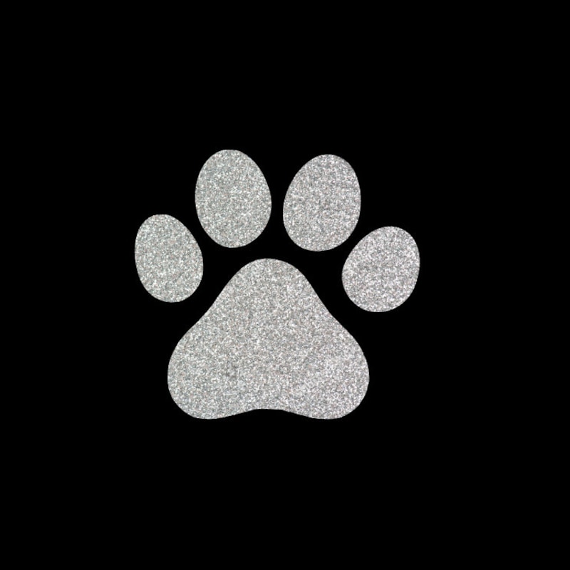 Paw Print Decal - Etsy