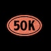 50K Glittery Vinyl Euro Decal for You or That Dedicated Runner in Your ...