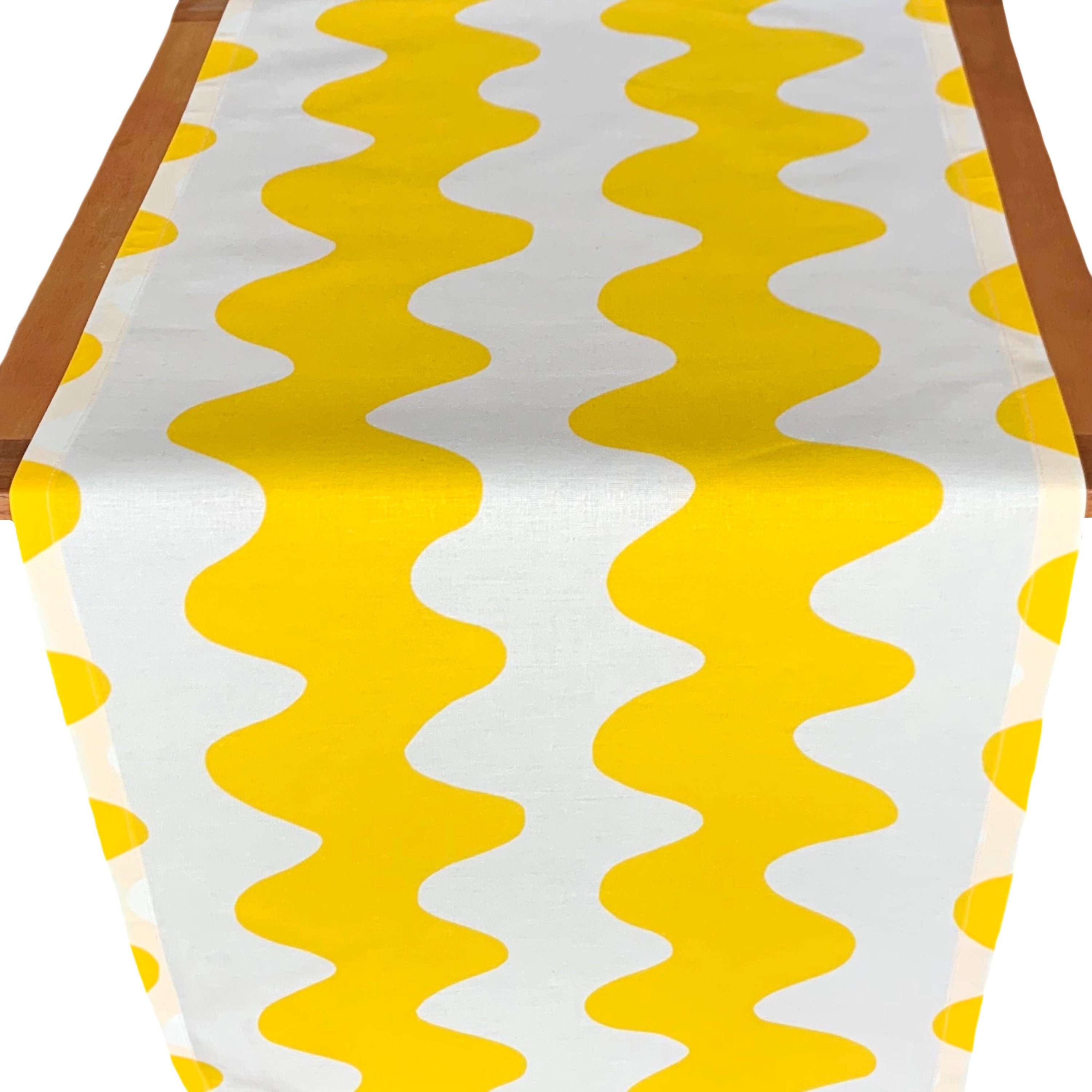 Yellow Table Runner. Beach House Decor. - Etsy Australia