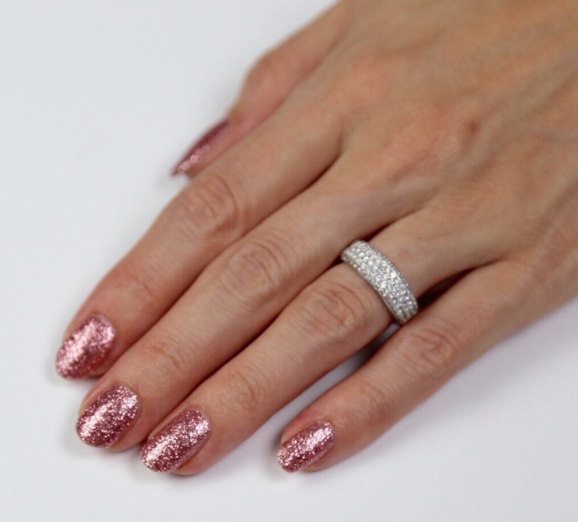 Pinky Promise Light Pink Glitter Nail Polish Full Size | Etsy