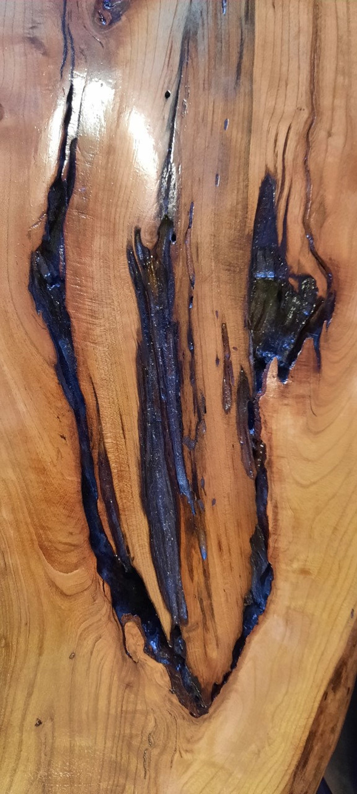 Live Edge Rustic Wood Coffee Table - Etsy