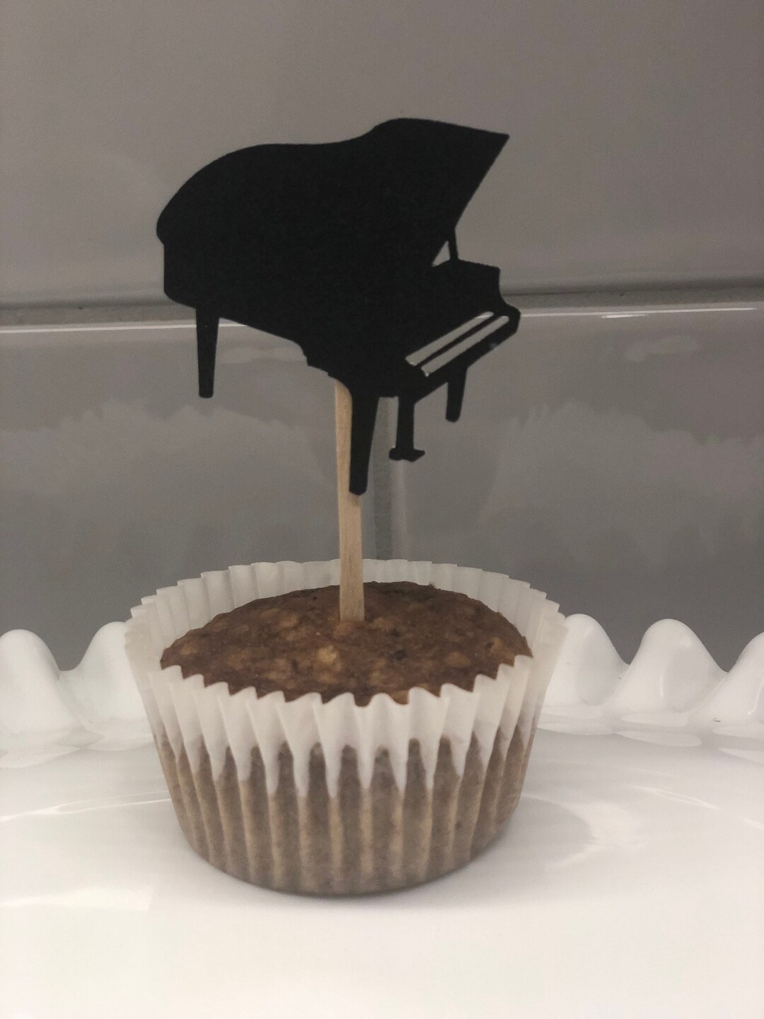 Grand Piano 2” Cupcake Toppers Set of 12 | Piano Toppers | Cupcake ...