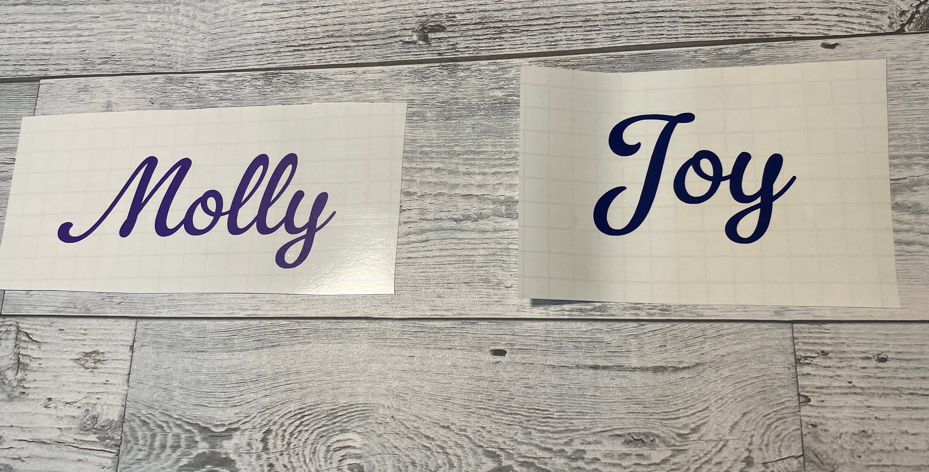 Vinyl Name Decals | Decals | Name Decals | First Name Decals | Vinyl ...