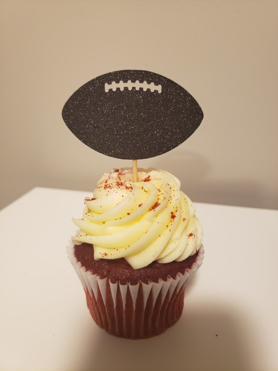 Football Toppers (2") Set of 12 | Cupcake Toppers | Football Game ...